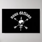 Nous Defions Poster | Zazzle