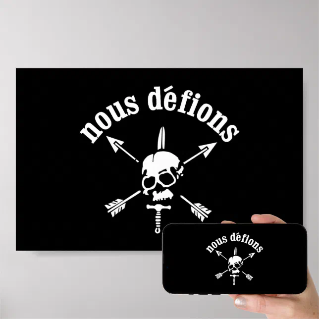 Nous Defions Poster | Zazzle