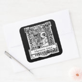 Nouveau Ex-Libris Bookplate Stickers | Zazzle