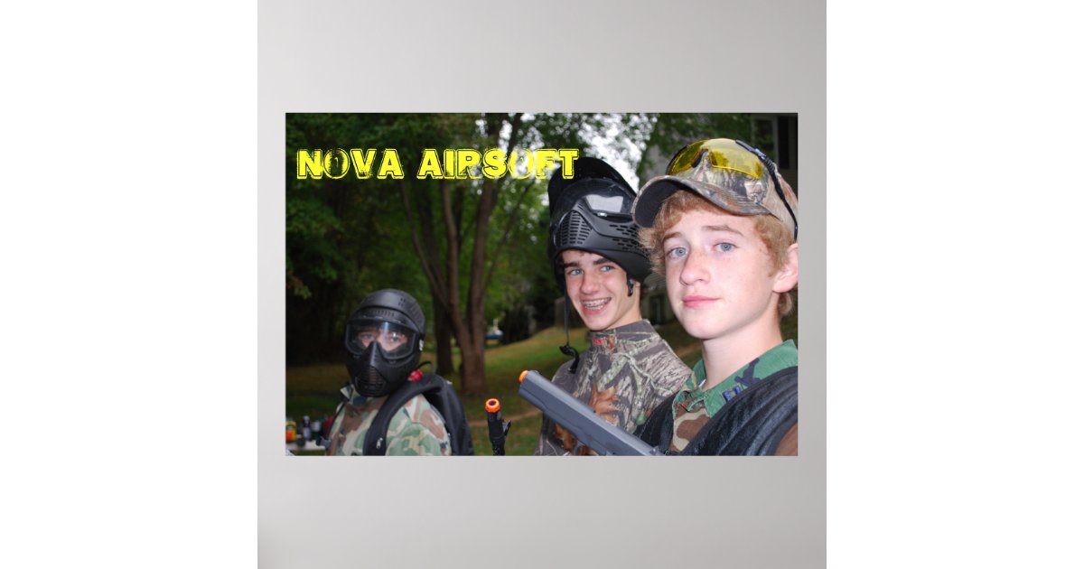 Nova airsoft poster | Zazzle