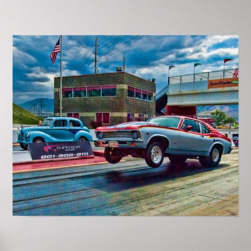 Nova Drag Racing Poster | Zazzle