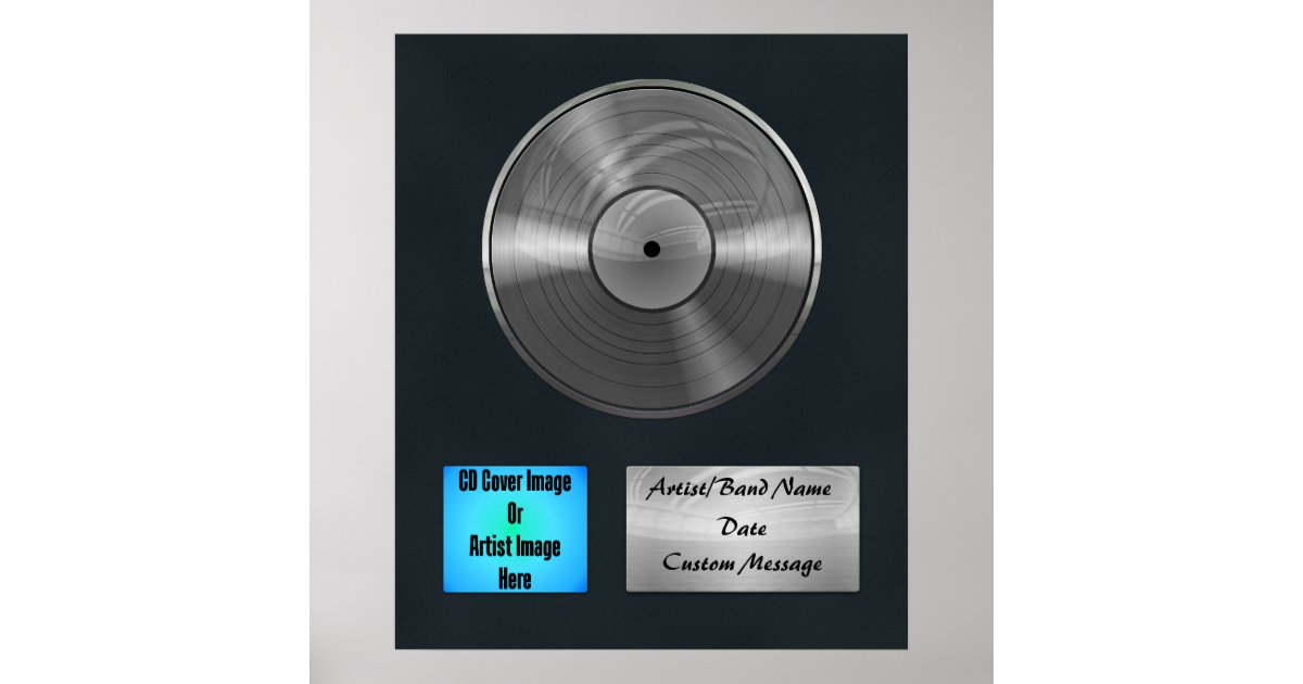 Novelty Platinum Award Poster | Zazzle