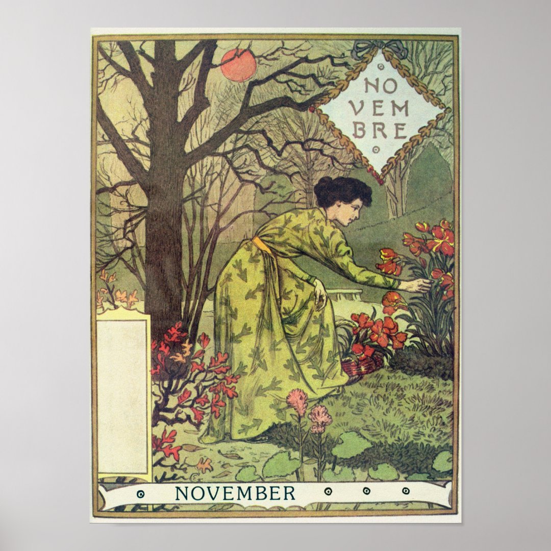 November Poster | Zazzle