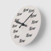 Now Clock | Zazzle