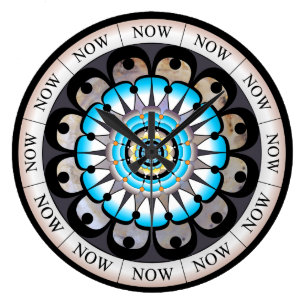 Now Wall Clocks | Zazzle