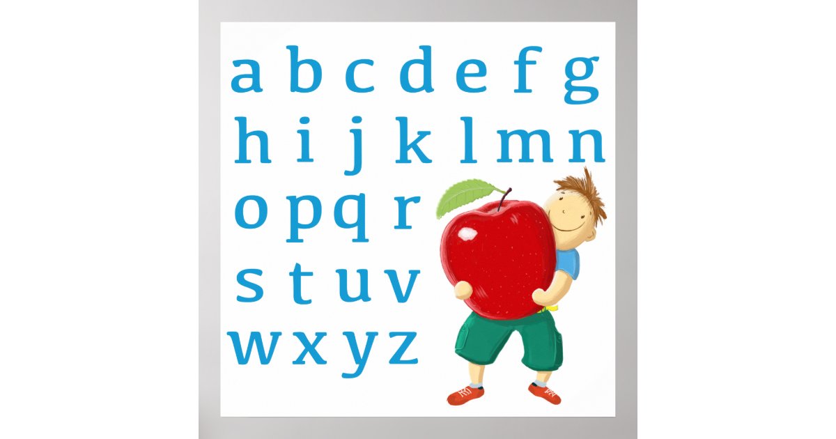 Now I know my abc! Poster | Zazzle
