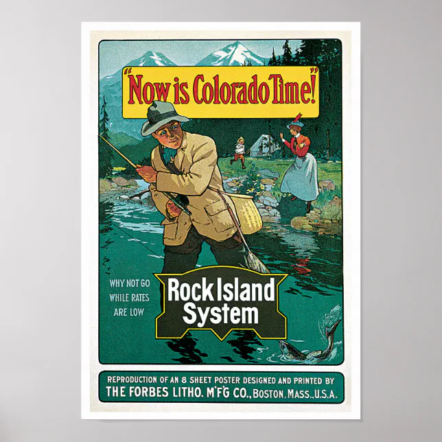 Now is Colorado Time Poster | Zazzle