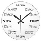Now Large Clock | Zazzle.com