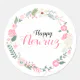 Nowruz Persian Happy Newyear (Norooz) Classic Round Sticker | Zazzle