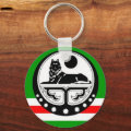 Noxchi chechen flag keychain | Zazzle