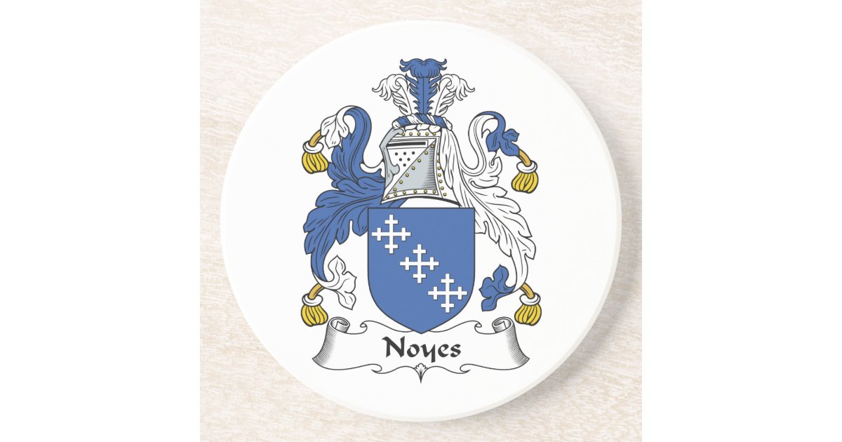 Noyes Family Crest Coaster | Zazzle