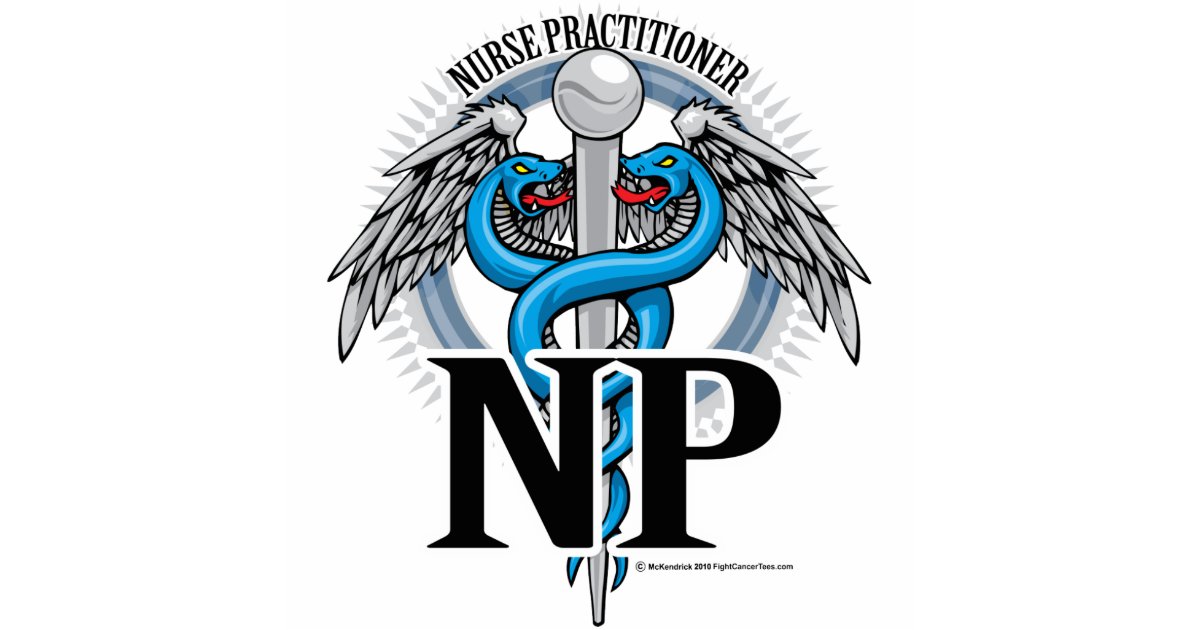 NP Blue Caduceus Statuette | Zazzle