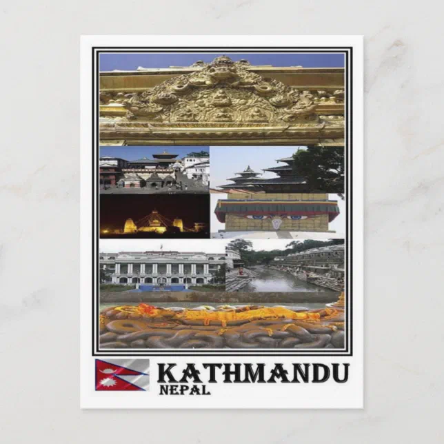 NP Nepal - Kathmandu - Postcard | Zazzle