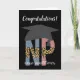 NP Nurse Practitioner Nurse Graduation Card | Zazzle