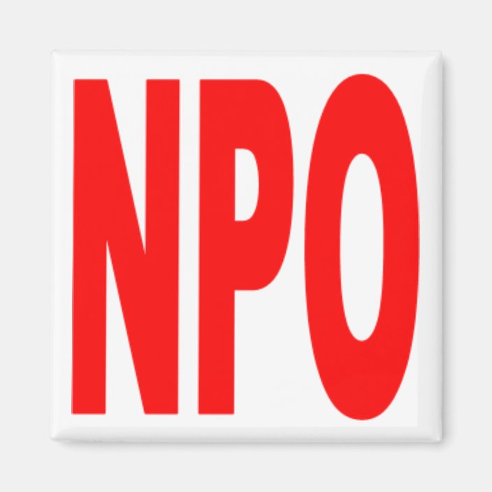 NPO Magnet | Zazzle.com