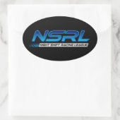 NSRL - Oval Sticker | Zazzle