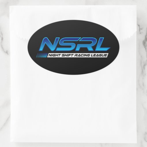 NSRL - Oval Sticker | Zazzle