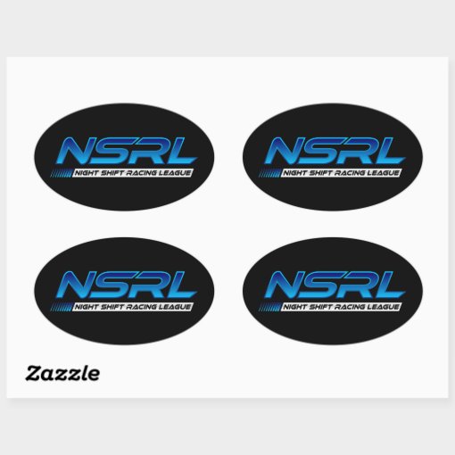 NSRL - Oval Sticker | Zazzle