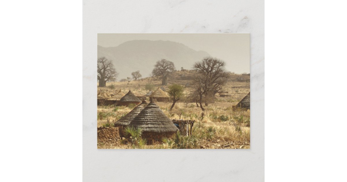 Nuba Mountains, Nugera village Postcard | Zazzle