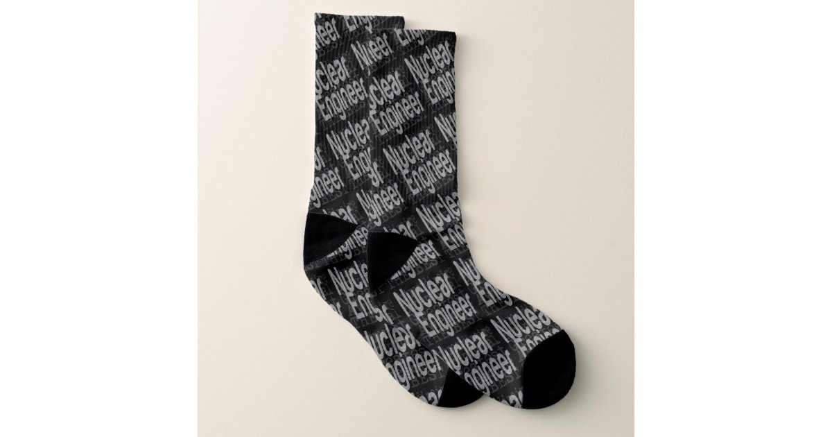Nuclear Engineer Extraordinaire Socks | Zazzle.com