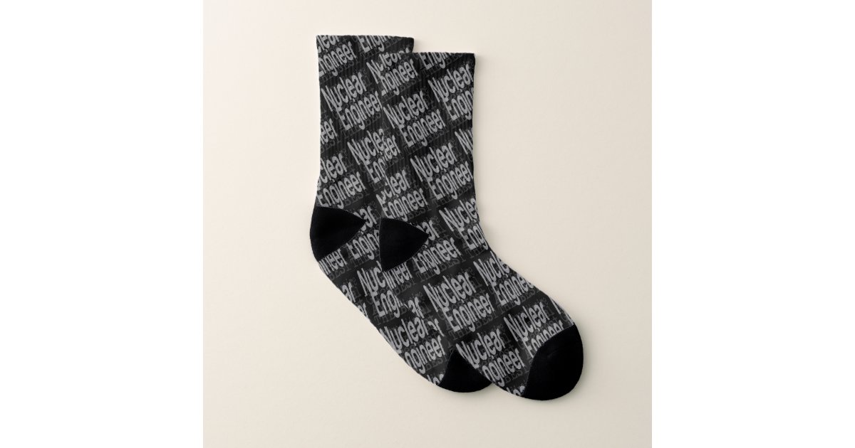 Nuclear Engineer Extraordinaire Socks | Zazzle