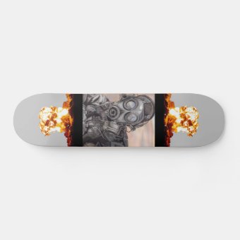 Nuclear Explosion Cool Skateboard | Zazzle