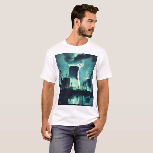 Nuclear Power: Light or Risk? T-Shirt | Zazzle