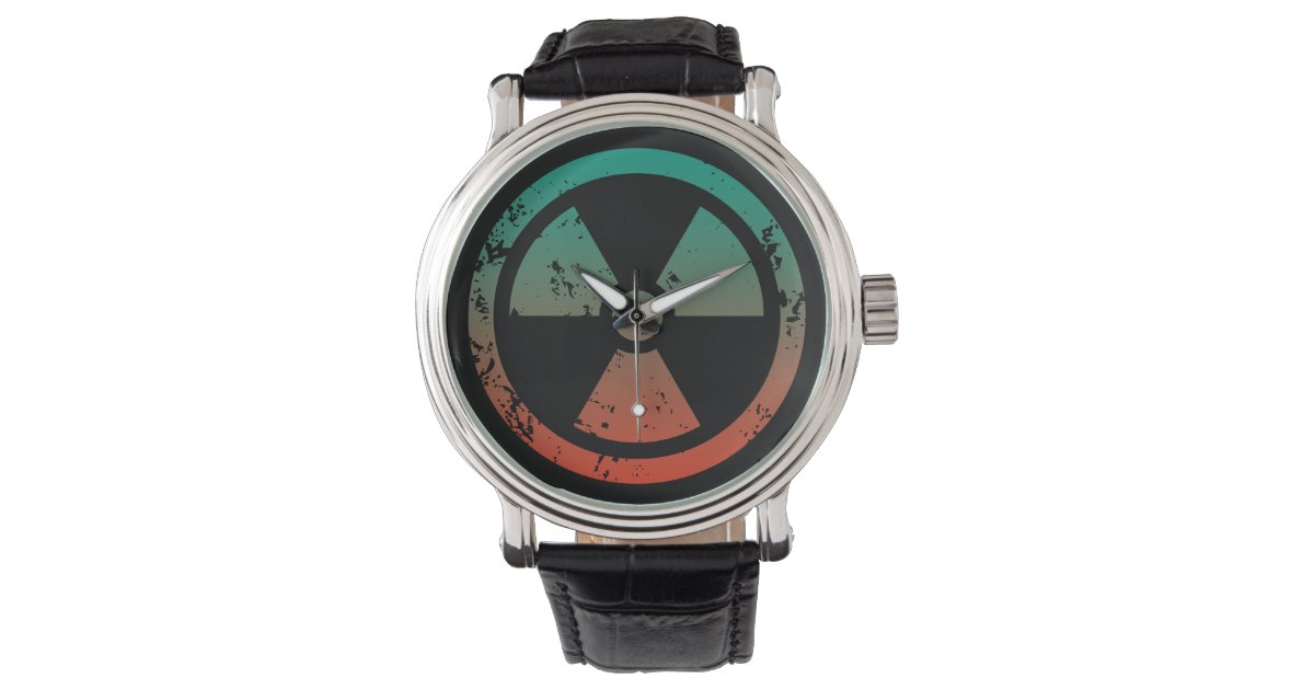 Nuclear radioactive sign watch | Zazzle