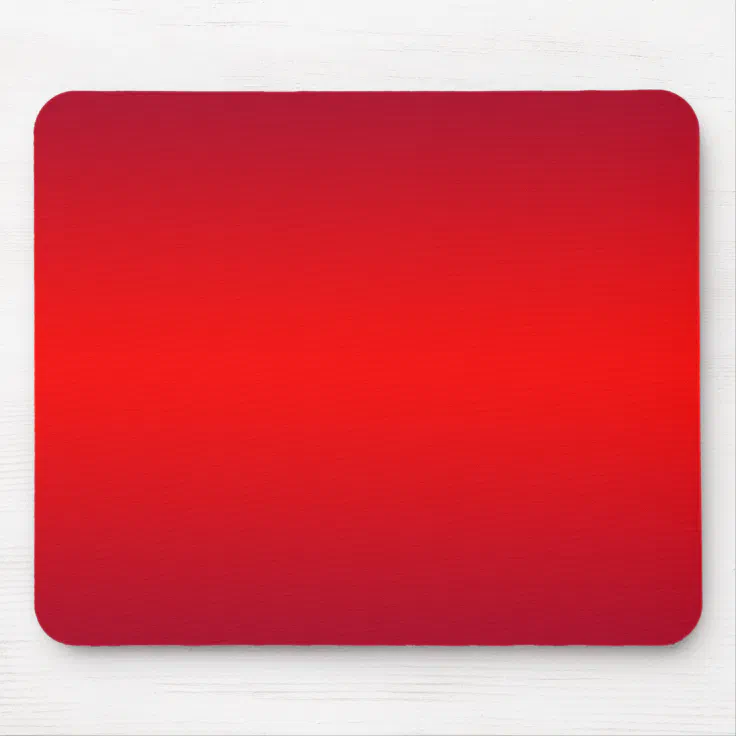Nuclear Red Gradient - Poppy Reds Template Blank Mouse Pad | Zazzle