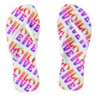 Skinny Dipping - I Love Skinny Dipping Flip Flops | Zazzle.com