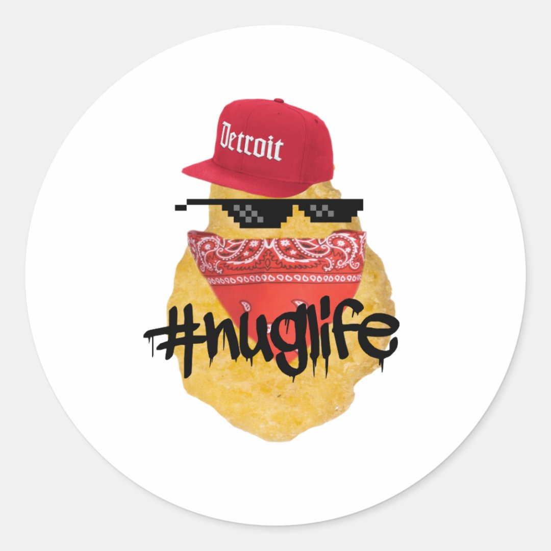 Nugget Life Stickers | Zazzle