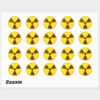 Nuke Classic Round Sticker | Zazzle