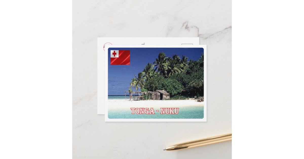 Nuku Island - Tonga - Panorama - Postcard | Zazzle