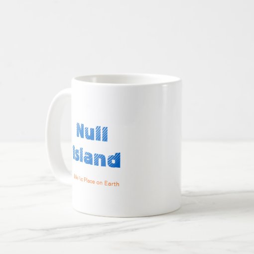 Null Island Mug | Zazzle