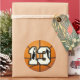 Number 13 Basketball and Players Classic Round Sticker | Zazzle