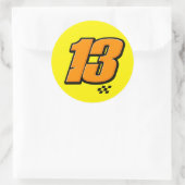 Number 13 - Sticker | Zazzle