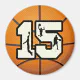 Number 15 Basketball and Players Magnet | Zazzle