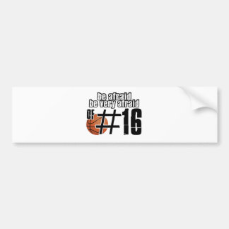 Number 16 Stickers | Zazzle