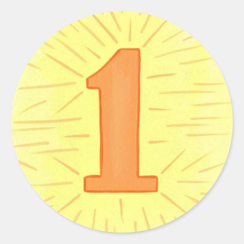Number 1 Stickers - 100% Satisfaction Guaranteed | Zazzle