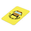 Number 1 School Bus Driver Fun Magnet | Zazzle