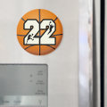 Number 22 Basketball Magnet | Zazzle
