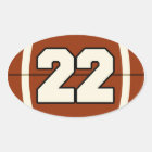 number 22 in a circle classic round sticker | Zazzle.com