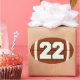 Number 22 Football Sticker | Zazzle