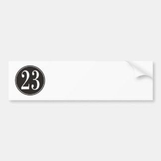 Number 23 Stickers | Zazzle