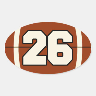 Number Twenty Six Stickers | Zazzle