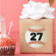 Number 27 Baseball Classic Round Sticker | Zazzle