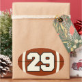 Number 29 Football Sticker | Zazzle