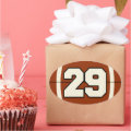 Number 29 Football Sticker | Zazzle