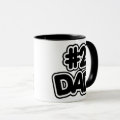 Number 2 Dad Mug | Zazzle