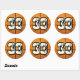 Number 33 Basketball Classic Round Sticker | Zazzle